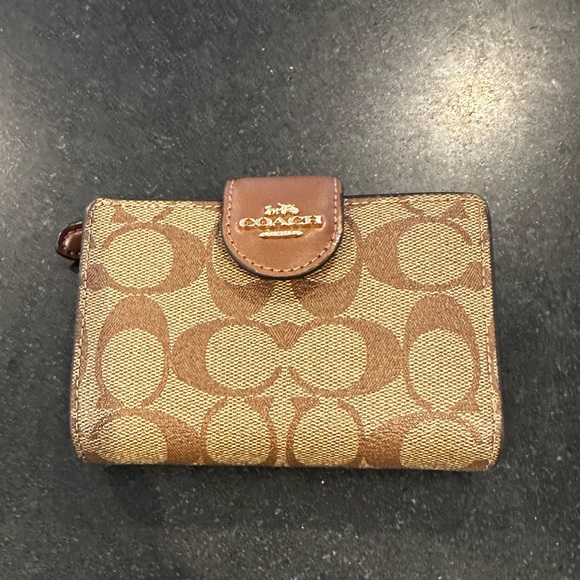 Coach | Bags | Coach Brown Leather Wallet | Poshmark